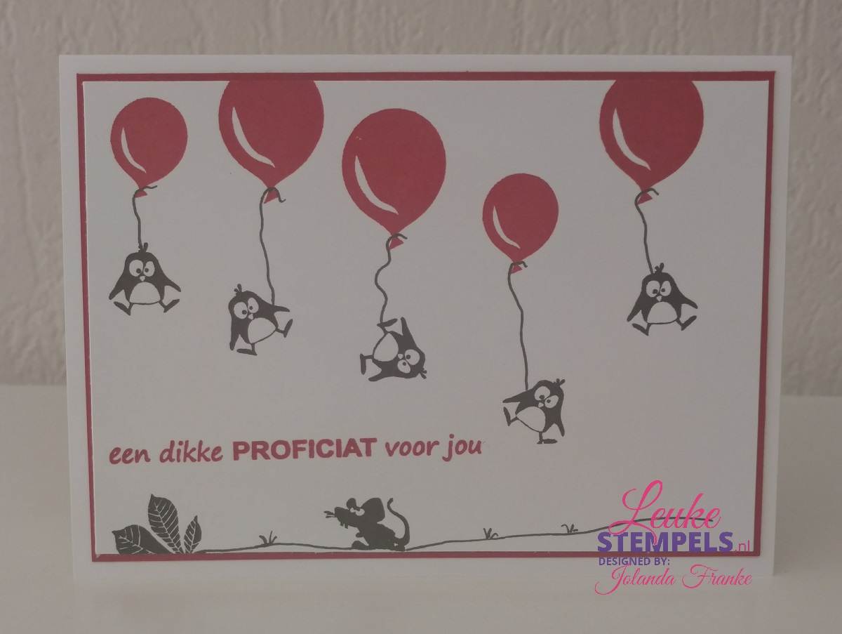 Leuke Stempels: Een dikke proficiat