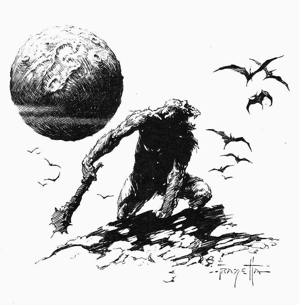 BLACK 'N' WHITE AND RED ALL OVER: POST # 64 - FRANK FRAZETTA, The ...