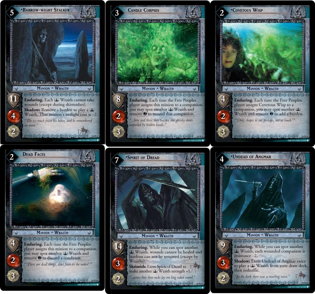 Barajas y Naipes: 16 La Colección de Espectros