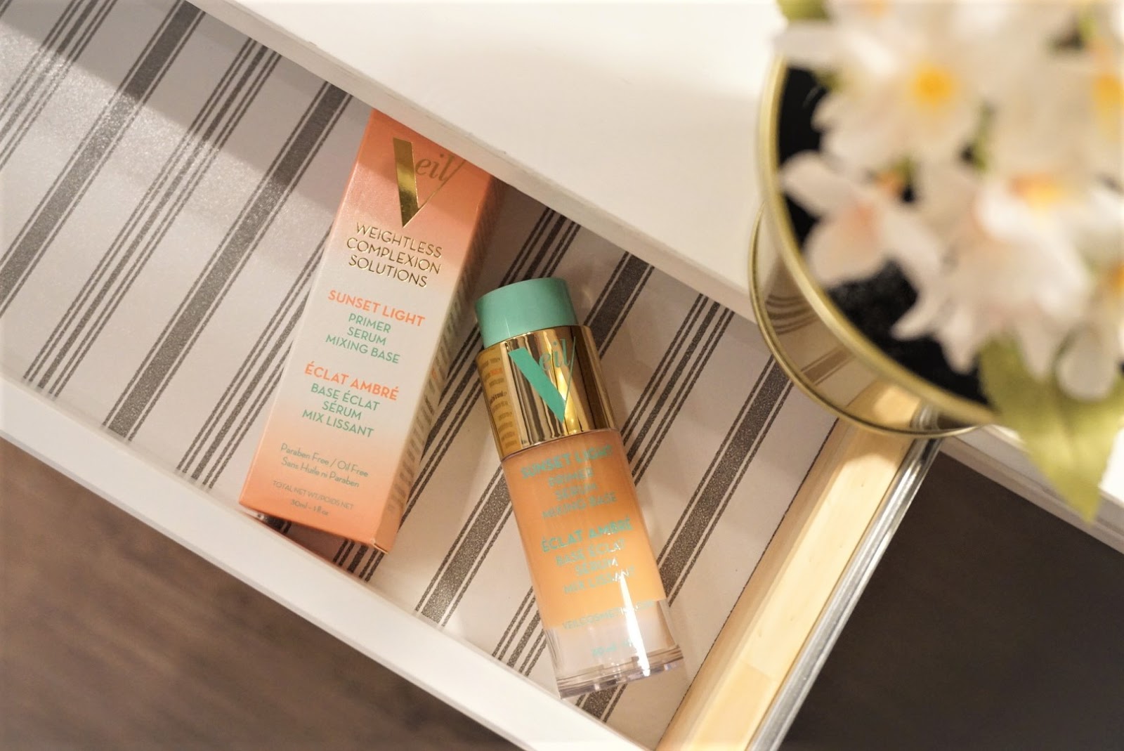 無害化妝品：三合一水潤打底霜 ⑅୨୧⑅ Veil The Sunset Light Primer : BeautySearch