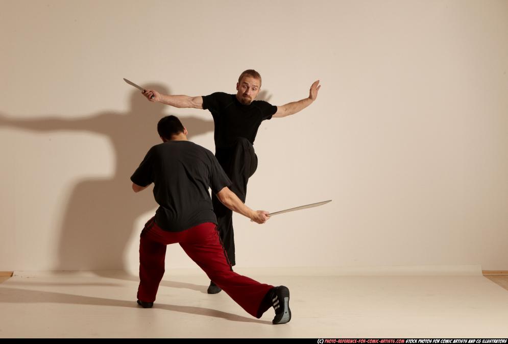 Advanced Figure Drawing 2012: Poses with guns, swords, and fighting