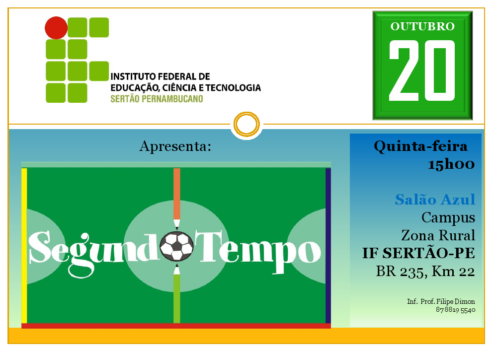 Programa Segundo Tempo / IF SERTÃO-PE