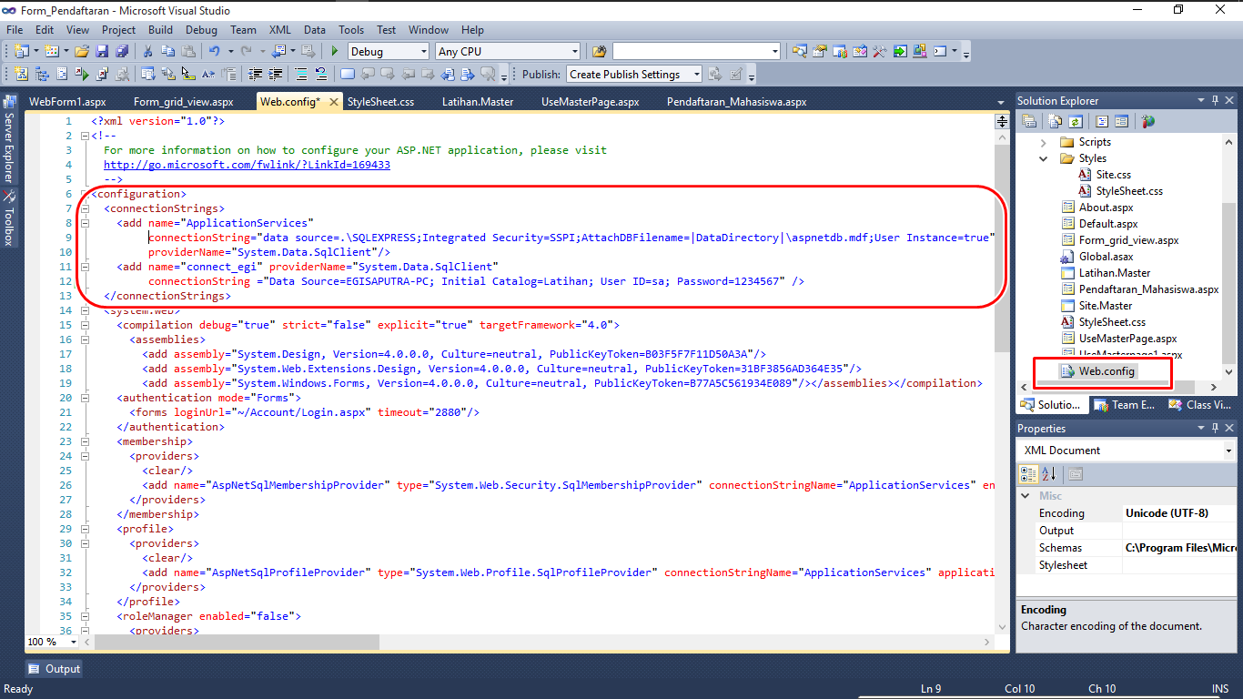 Koneksi Database Sql Server Dengan Aspnet ~ It Gaptek