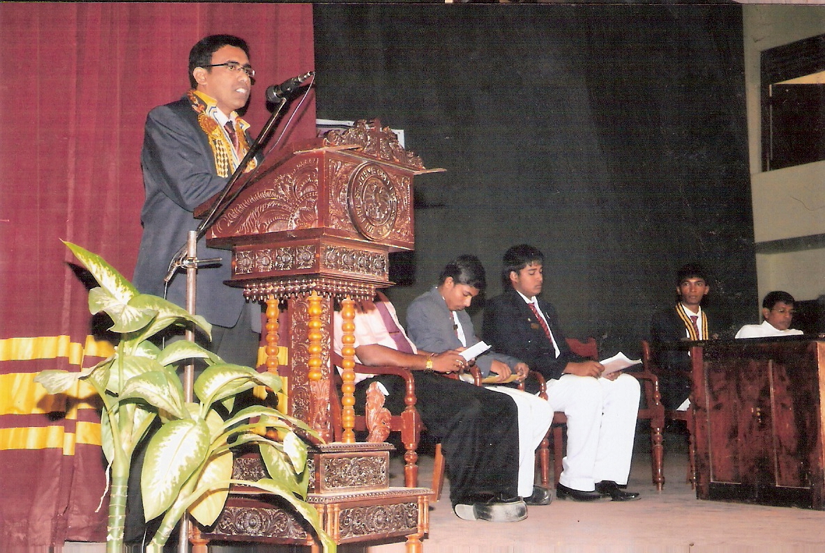 INTERACT CLUB OF ST.JOHN'S COLLEGE, JAFFNA: Installation - 2012