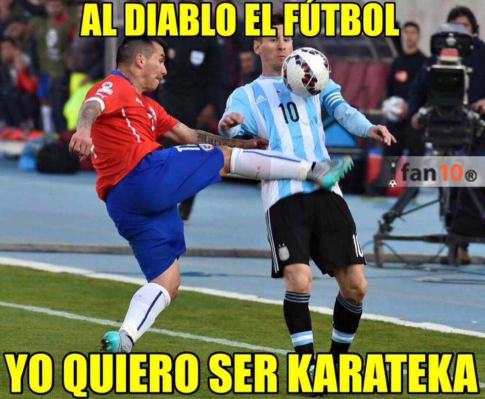 Los mejores memes del Chile-Argentina. Final Copa América