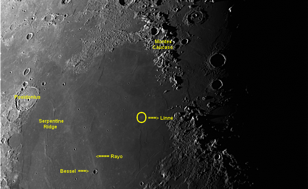Gasendi, Espacio de Astronomía: MARE SERENITATIS