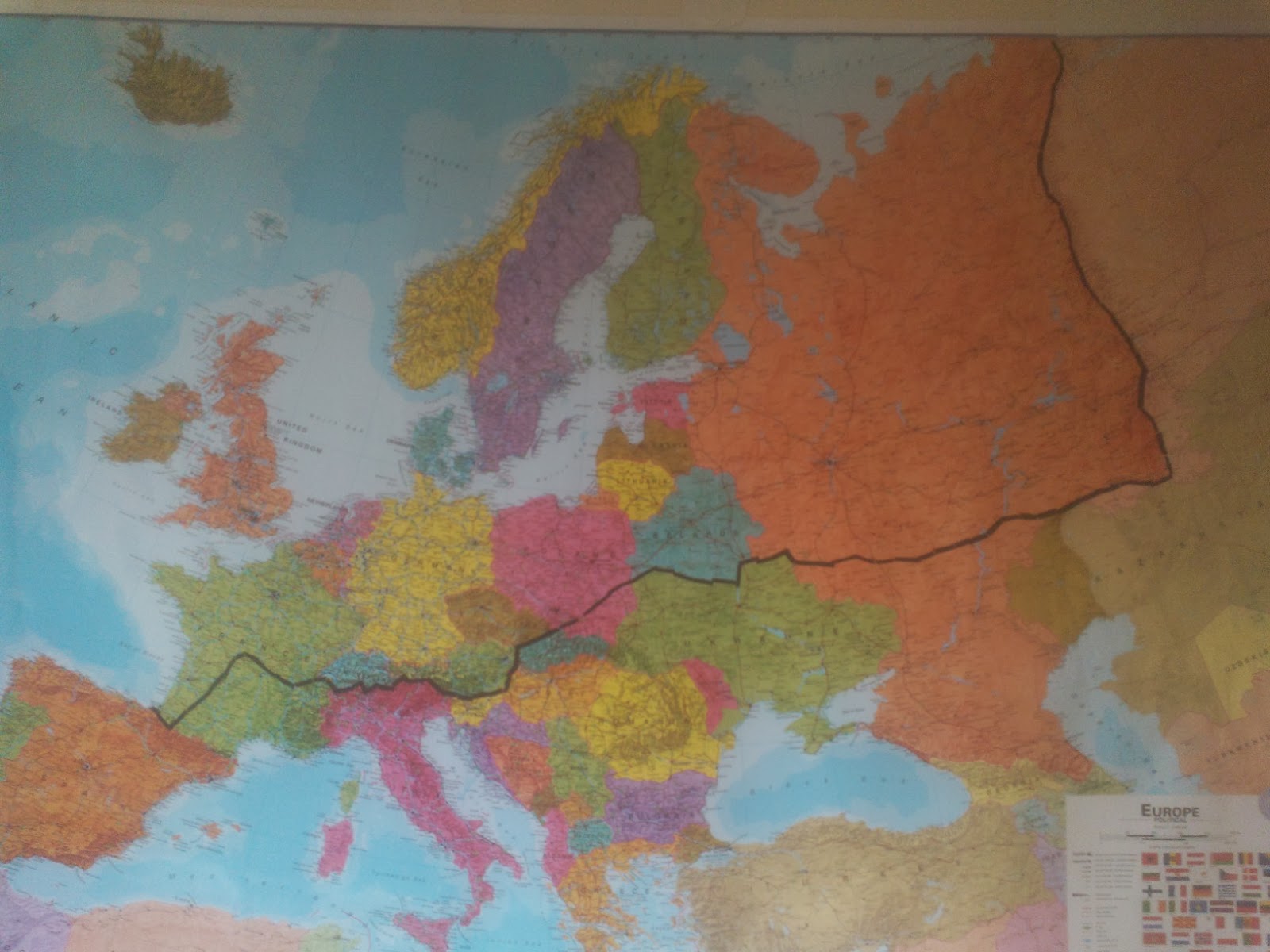 UNITED RACES: EUROPEAN RACIAL PARTITION MAP OF EUROPE