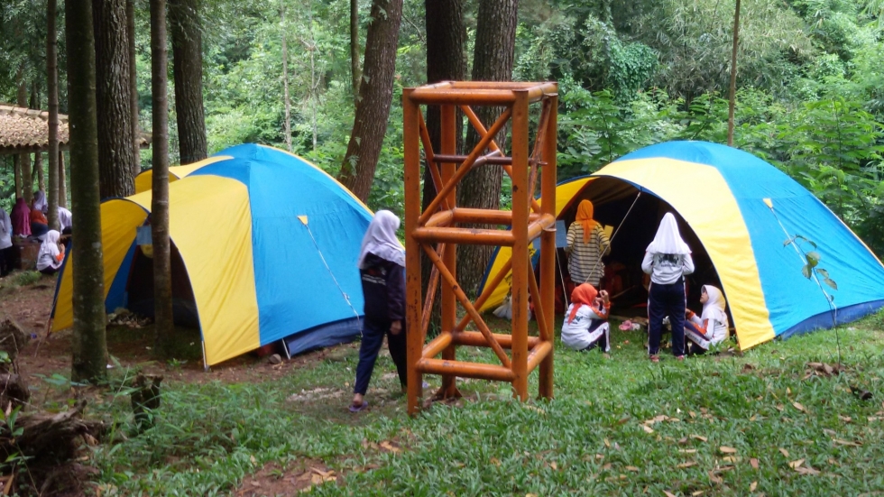 Family Camp Ci Tamiang Puncak Bogor - hajriah fajar