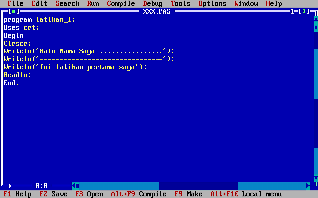 Pengenalan Bahasa Pascal - Blog gak Bertema
