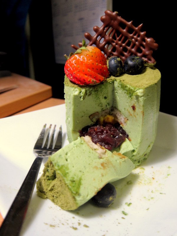 eat. drink. cook. enjoy.: green tea (matcha) custard mousse cake ...