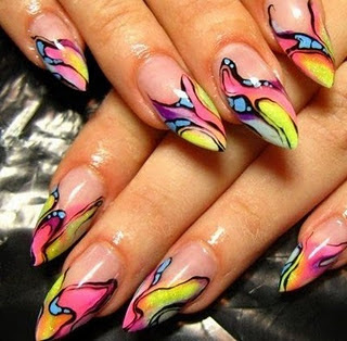 KSaintP: Dagger/Stiletto nails
