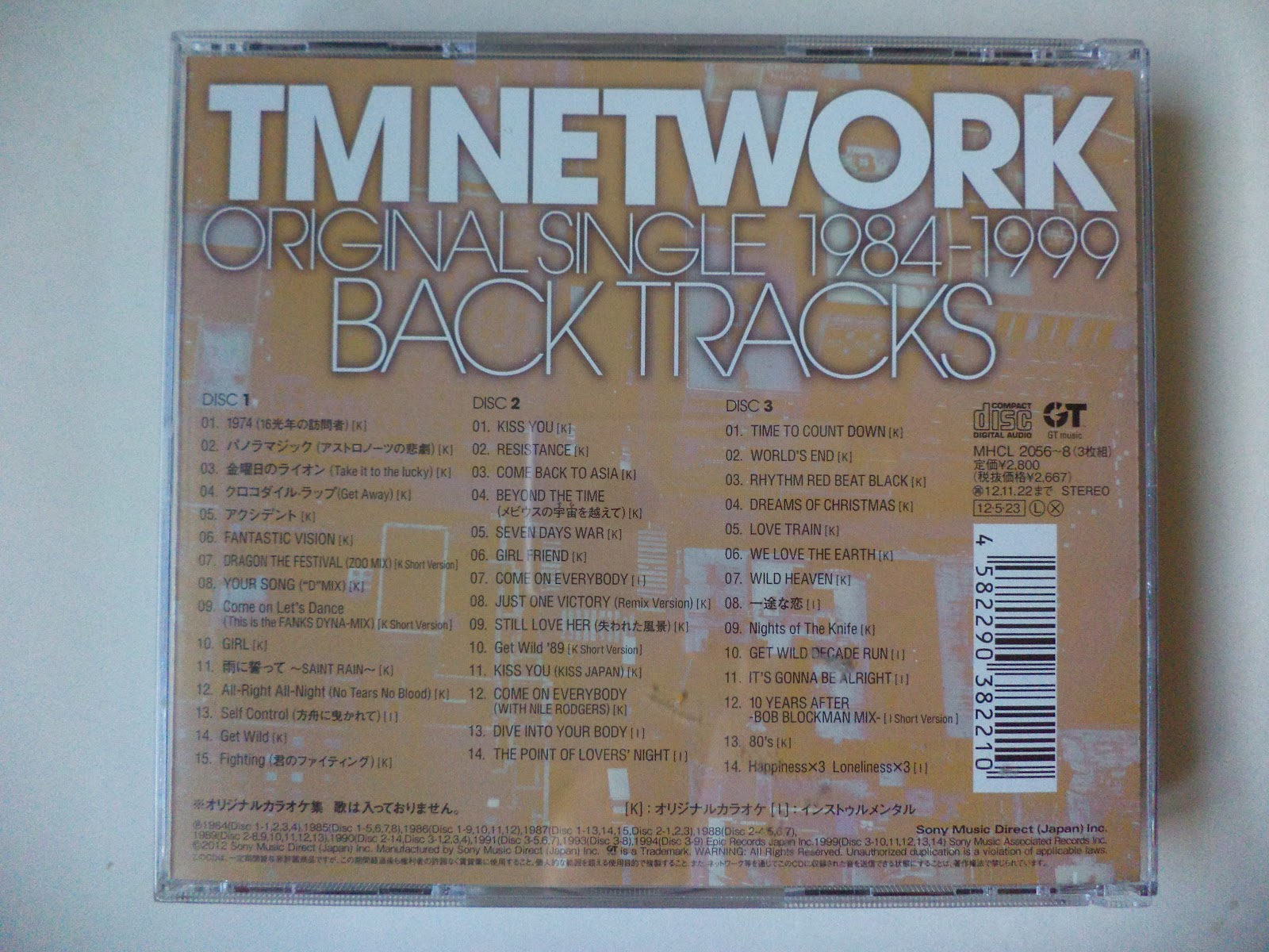 CCLemon99: The CD Collection--TM Network Original Singles 1984-1999 ...