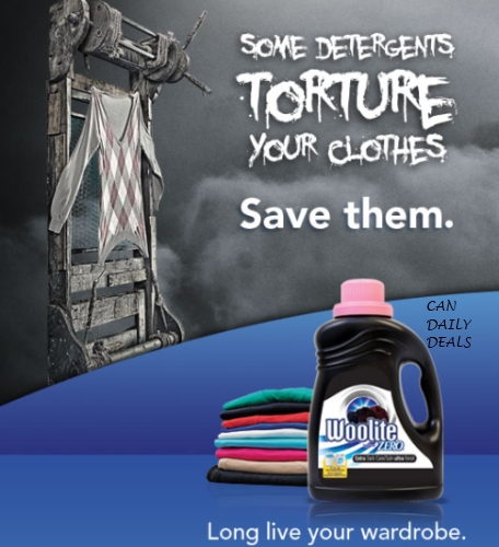 Canadian Daily Deals: Canadian Freebies: Free Sample Woolite Laundry ...