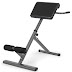 45-degree AB Lower Back Hyperextension Workout Bench Roman Chair Core ...