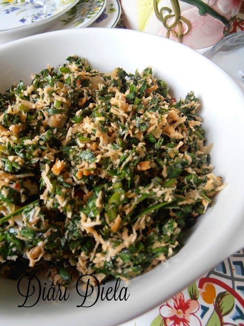 DIARI DIELA: Kerabu Pucuk Ulam Raja