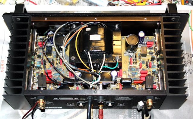 吉鵬音響工作坊: [維修] audio research D130 後級