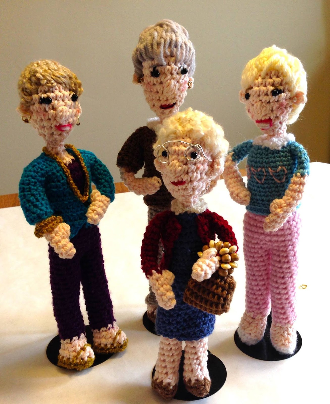 Occasions by sonjabegonia: National Walking Day and Golden Girls Dolls