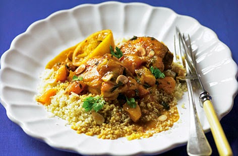 Chicken tagine with apricots recipe | LEBANESE RECIPES