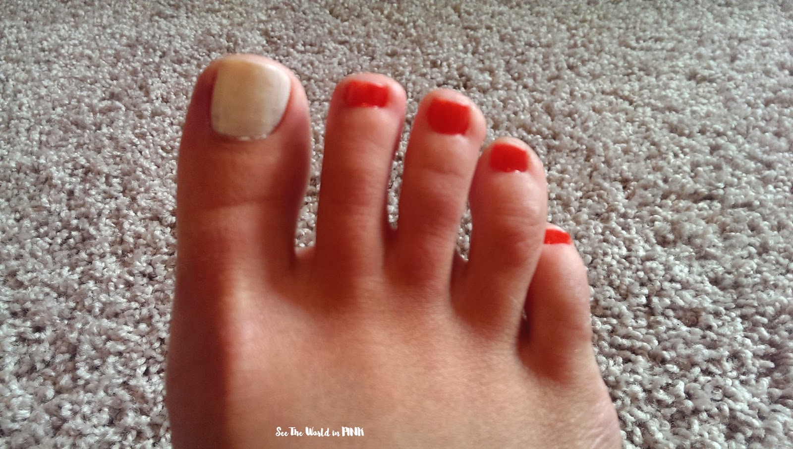 Monthly Pedicure (Pumpkin Nail Art Toes) + Manicure Monday (Owl Nail ...