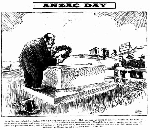 The McWhirters Project: ANZAC's Plight! Political Cartoons from The ...