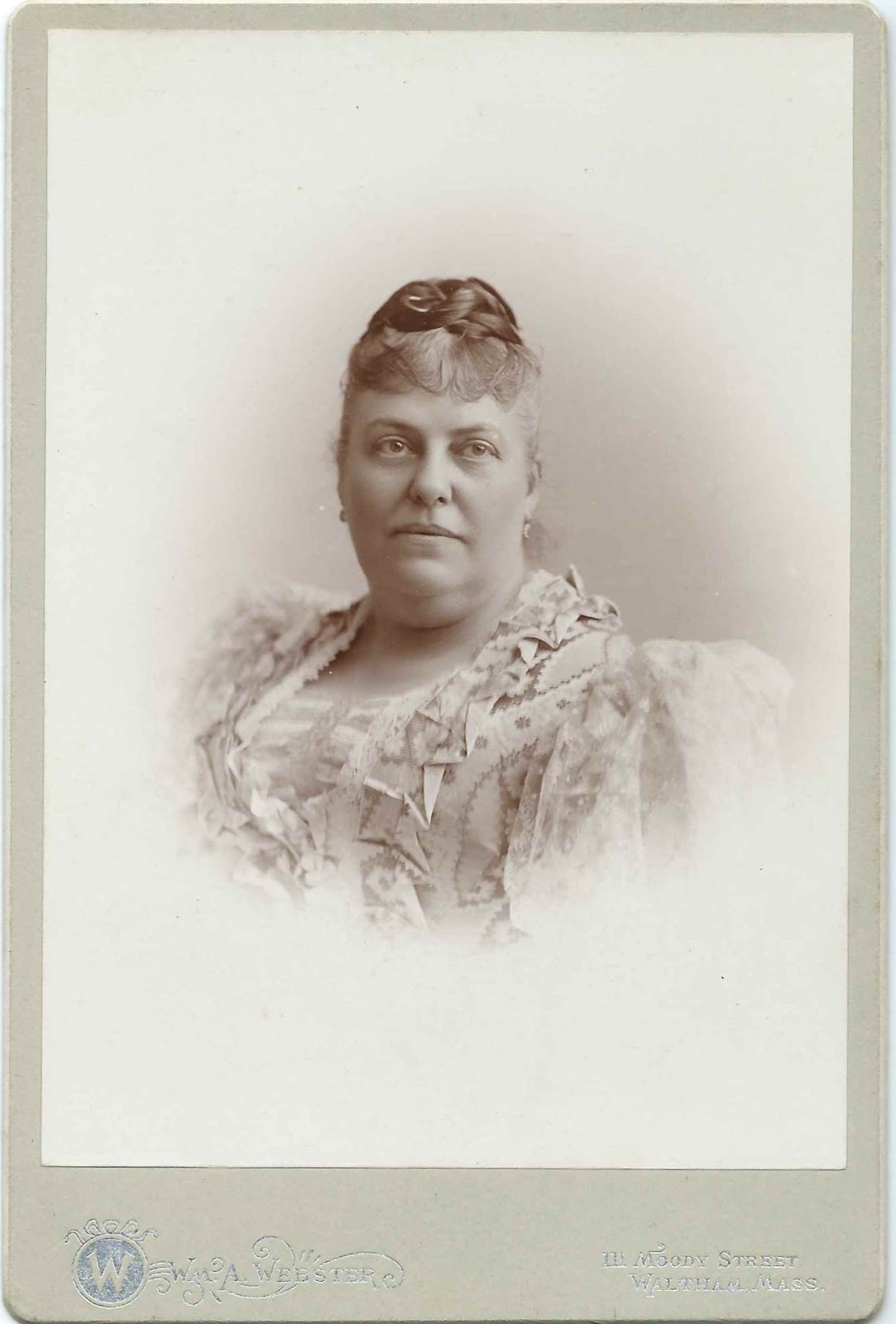 Heirlooms Reunited: 1895 Cabinet Photograph of Miriam Stedman (Jackson ...