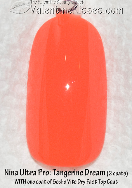 Valentine Kisses: Nina Ultra Pro Nail Polish Swatches (6 shades)