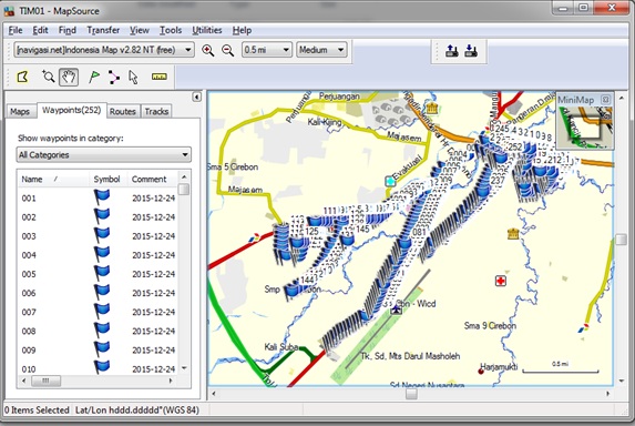 Cara Mengubah atau konversi GPX ke SHP di ArcGIS - GISPEDIA