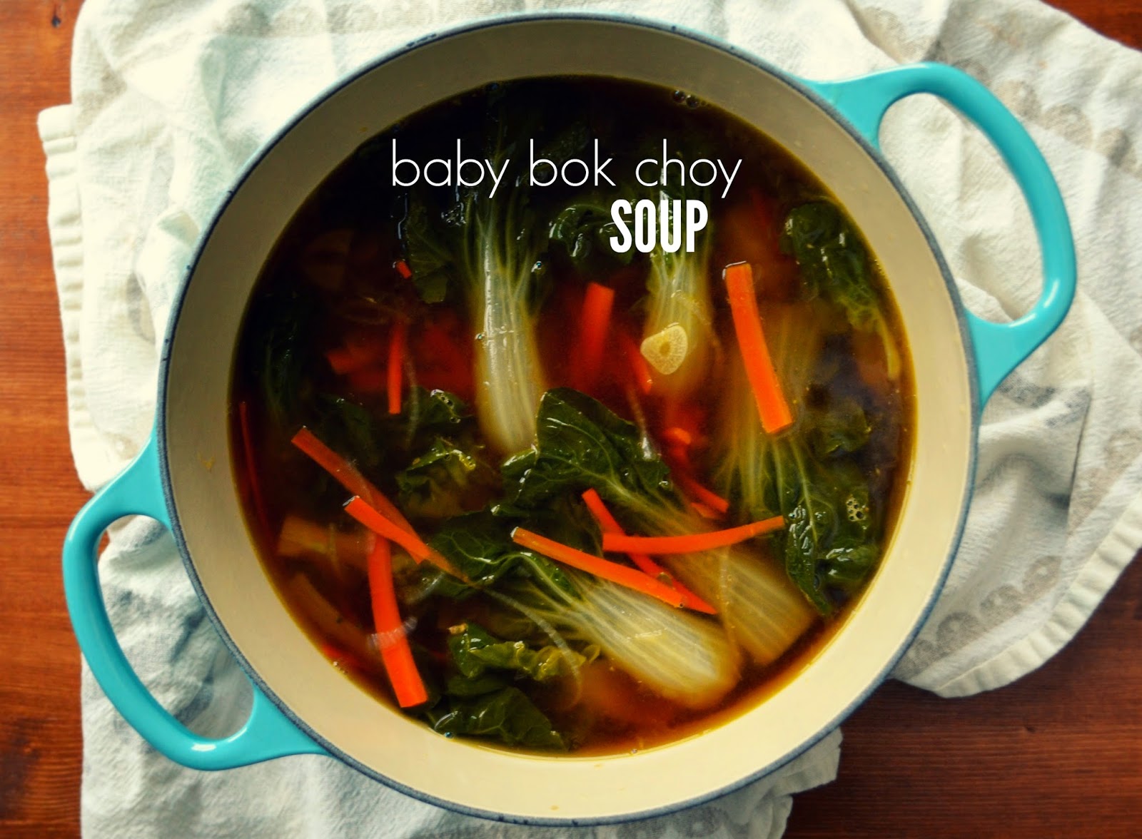 Baby Bok Choy Soup