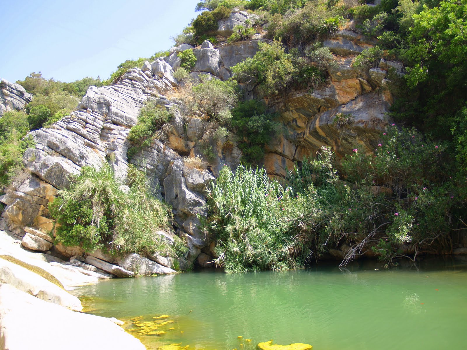Miguel Macias: Paseando por el rio manilva
