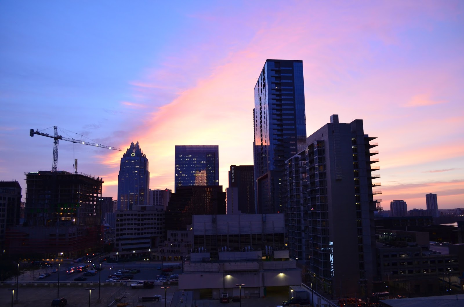 Austin, Texas Daily Photo: Sunrise, sunset