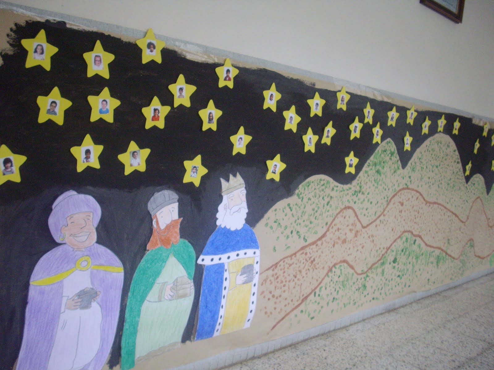 Educación Infantil: Mural de Navidad