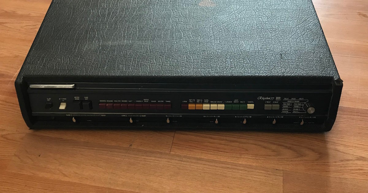 MATRIXSYNTH: Roland Rhythm 77 Analog Drum / Beat synthesizer