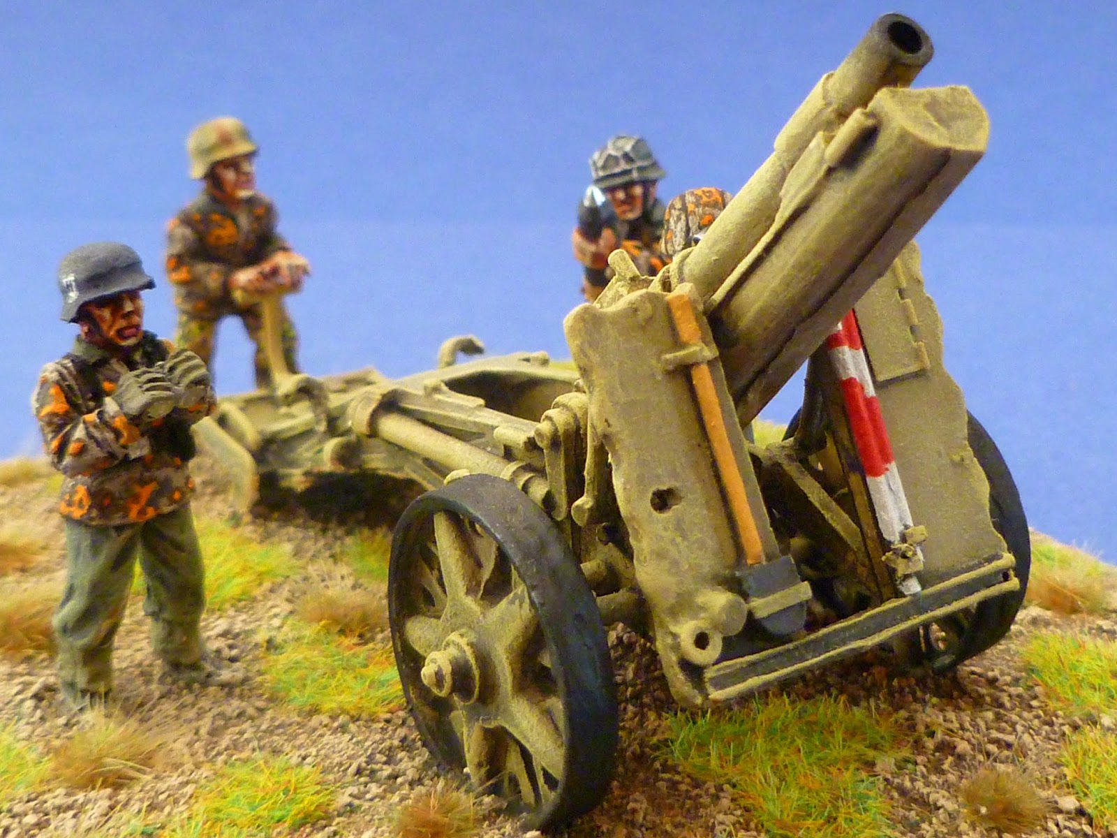 Septimanie Figs: Obusier d'infanterie allemand Sig 33 de 150mm servi ...