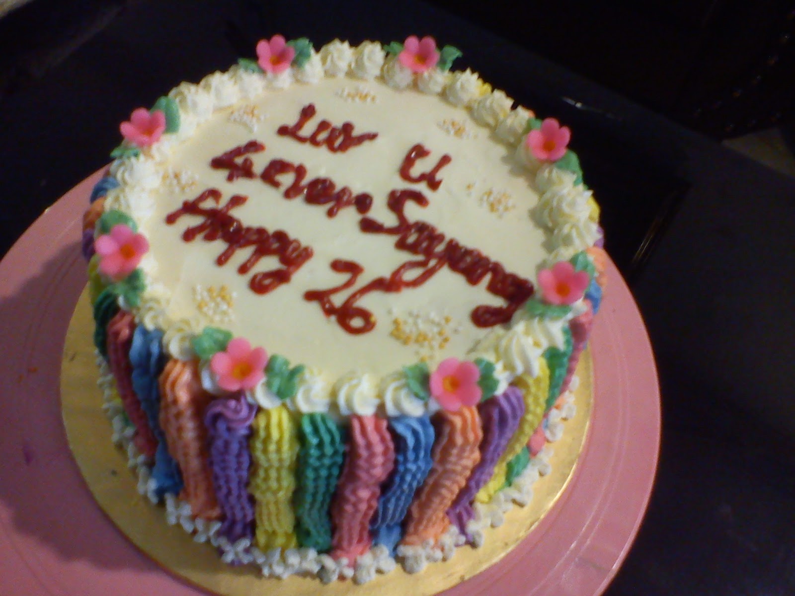 ISAURA KITCHEN: Rainbow Cake