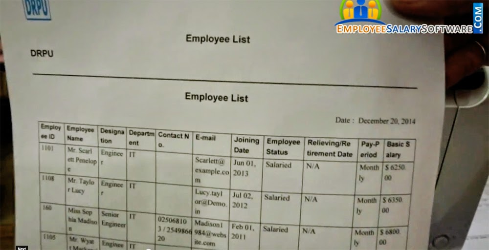 DRPU Employee Planner Software: How to Update and Modify Existing ...