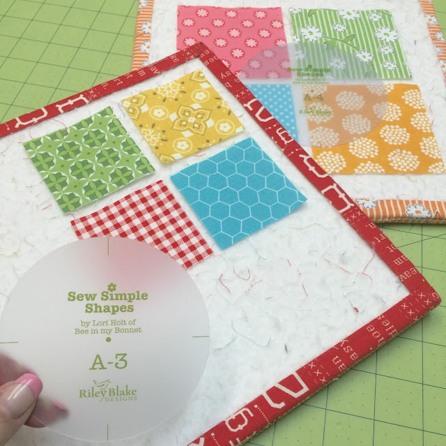 Bee In My Bonnet: Sew Simple Shapes - Easy Patchwork Circles!