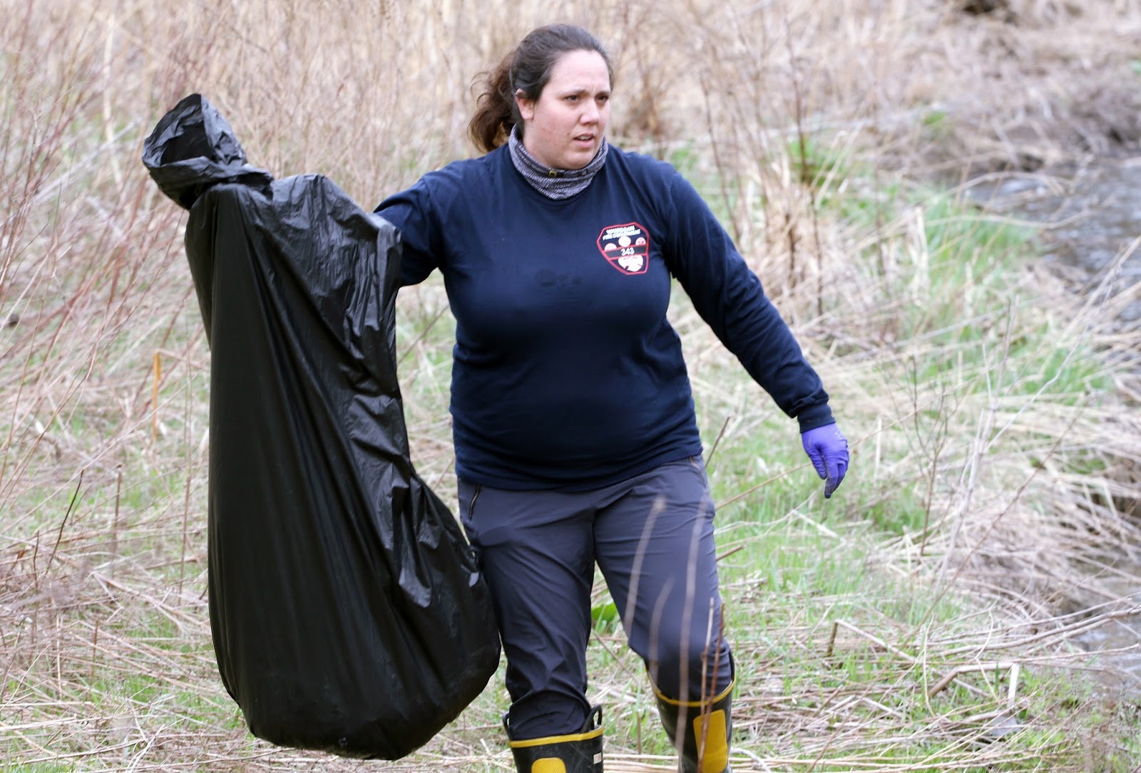 Mark Kodiak Ukena: Waukegan Firefighters Local 473 Clean-Up Roosevelt Park
