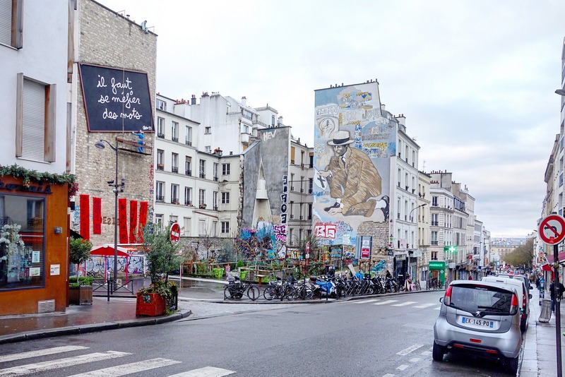 Paris : Rendez-vous à l’angle des rues de Belleville et Julien Lacroix ...