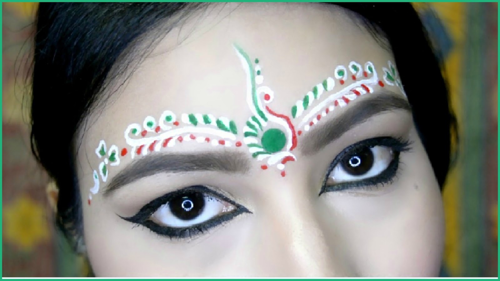 My OBSESSion: 3 Easy Bindi designs for Bengali Bridal makeup | Chandan ...