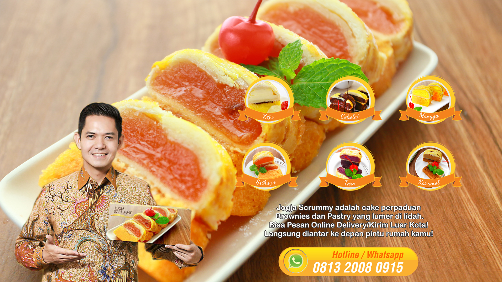 Nikmatnya Jogja Scrummy, oleh-oleh Khas Jogja - Kuliner Wisata