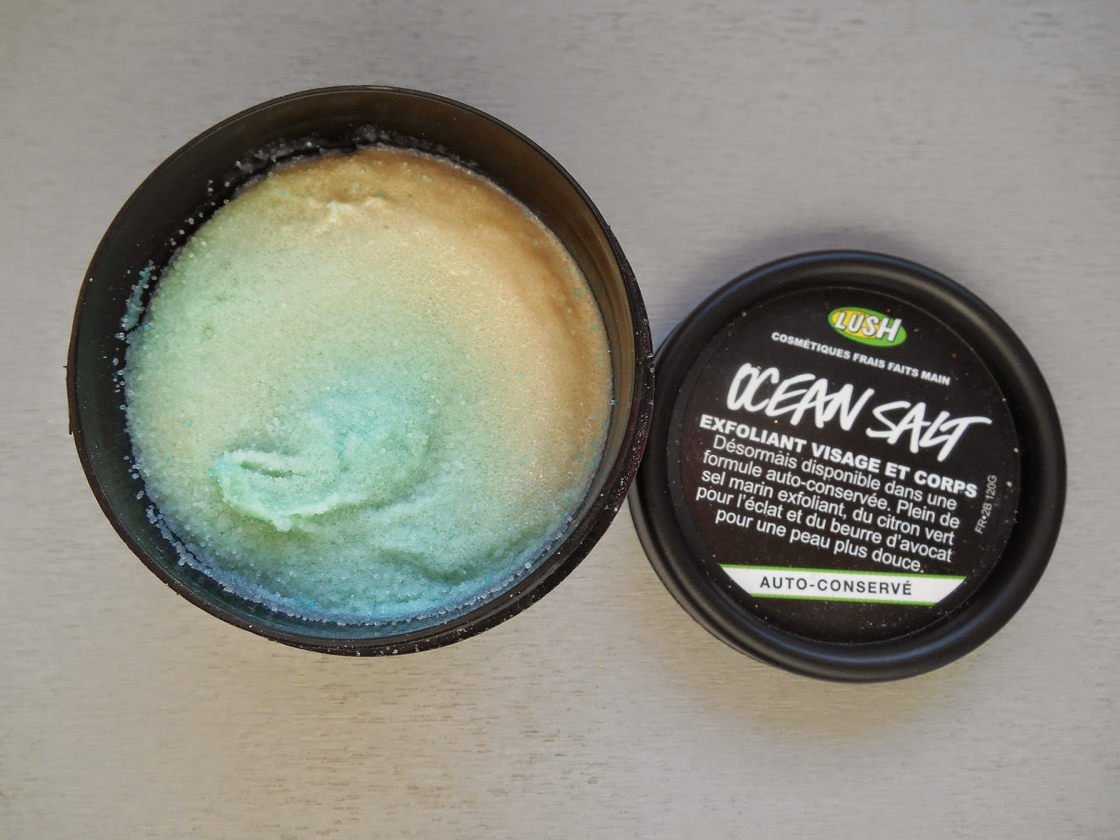 Ocean Salt de Lush (12,50 euros les 120g) : mon avis | Forty Beauty