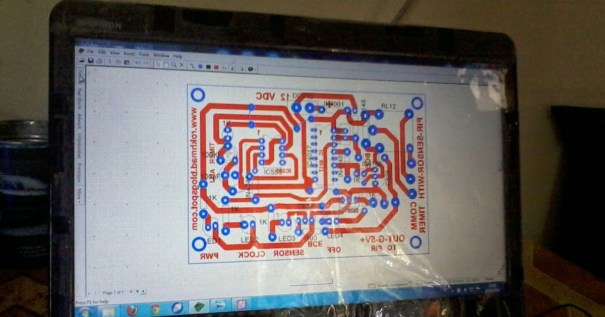 Membuat PCB Mudah dengan setrika dan kertas Foto ~ Blog edukasi