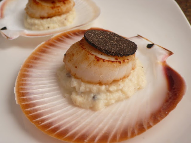 Food Endeavours of the Blue Apocalypse: Seared Scallops on Celeriac ...