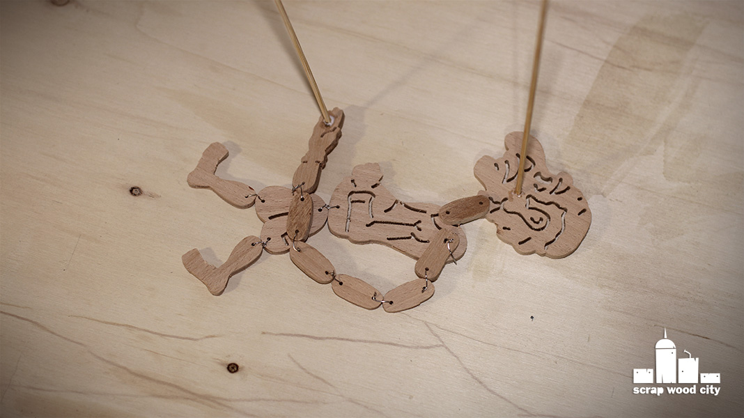 scrap wood city: Making a homemade shadow puppet theatre out of wood