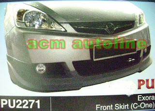 PROTON EXORA BODY KIT AND SPOILER