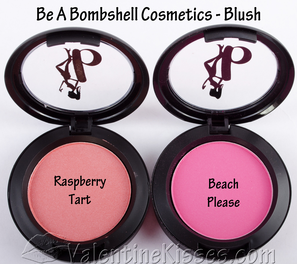 Valentine Kisses: Be A Bombshell Cosmetics Blush in Raspberry Tart ...