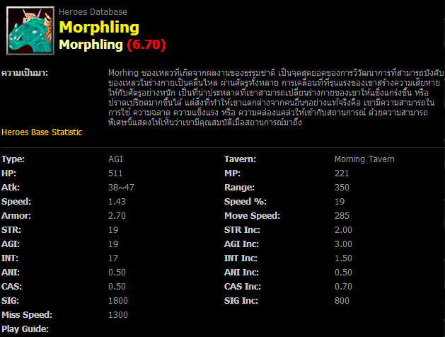 Dot@: Morphling (Morphling)