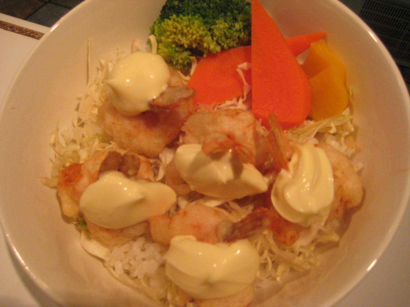 ennju news: ♪ Ebi Mayo Don ♪ 海老マヨ丼