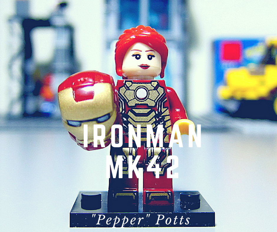 Bricks And Figures: Minifig Monday: Pepper Potts in Iron Man Suit