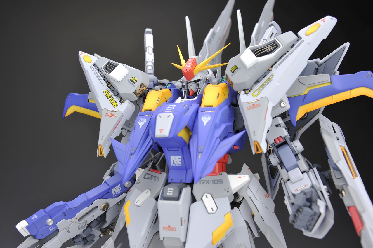 大光明株式會社: littleboy’s 1/72 RX-105 Xi Gundam (Ξ Gundam)